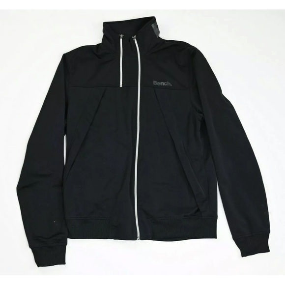 Bench | Jackets & Coats | Mens Bench Black Track Jacket | Poshmark